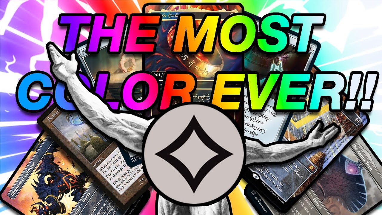 Colorless has the MOST COLOR EVER!! (MTG Parody) - YouTube