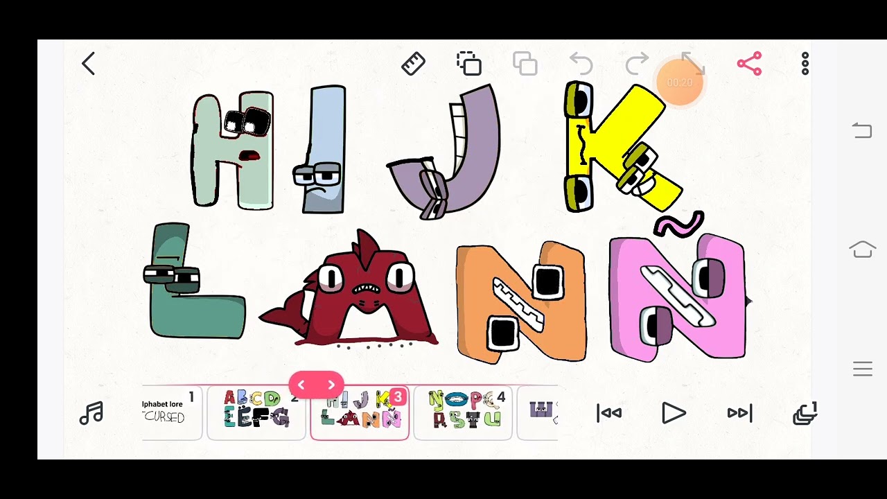 wolof alphabet lore but cursed 2 - YouTube