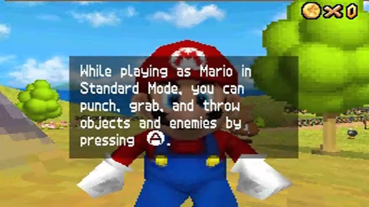 Lets Play Super Mario 64 DS Part 1: I Baked A Cake For You - YouTube