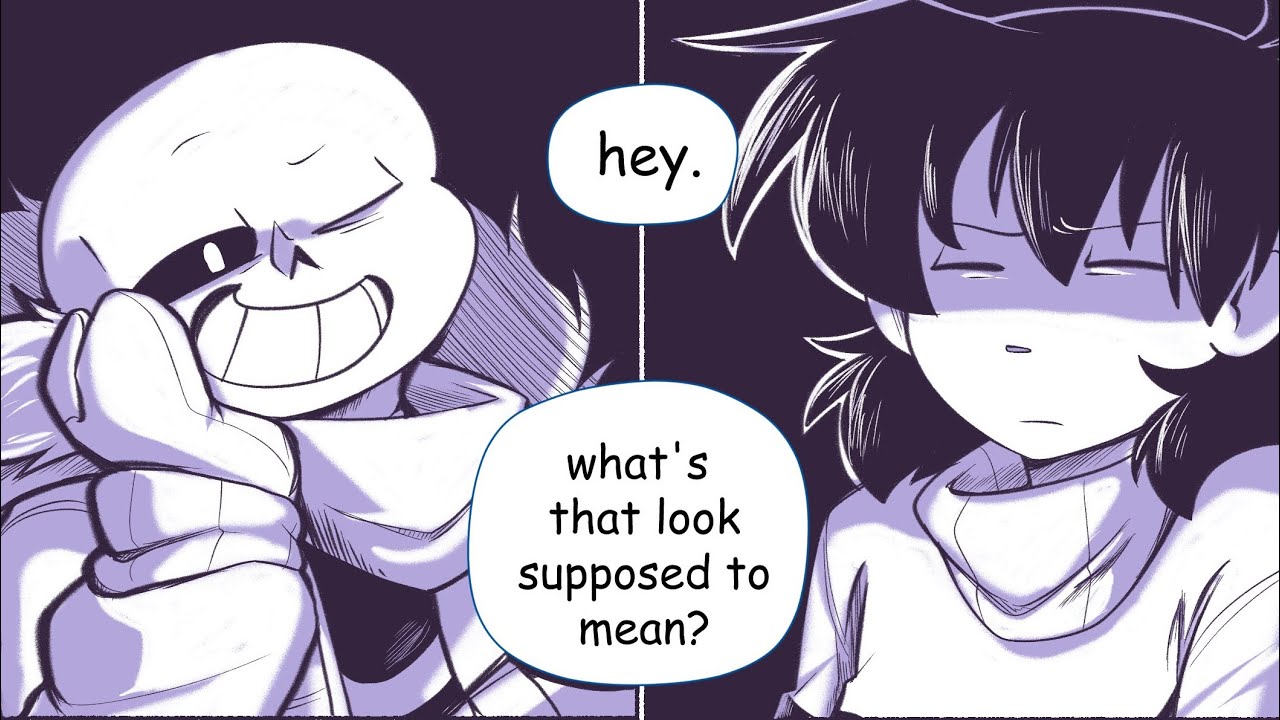 UNDERTALE COMIC DUB| Original comic: ArtsyRean on Twitter - YouTube