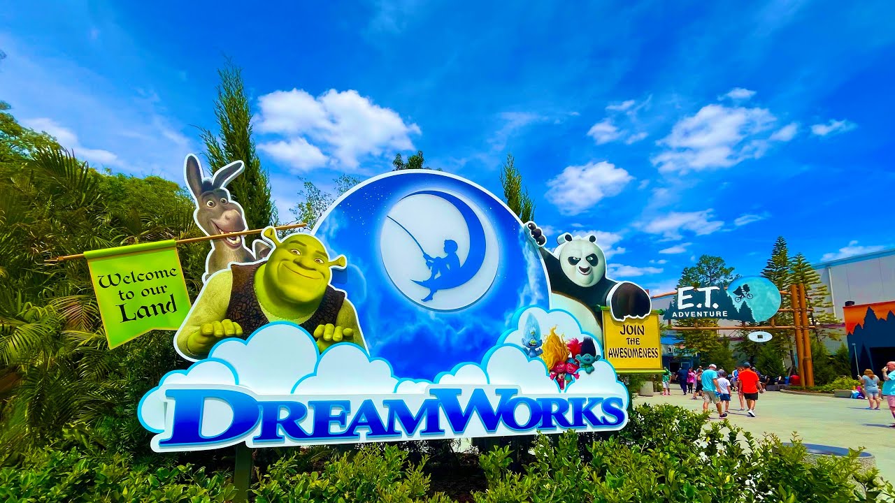 New DreamWorks Land at Universal Studios Florida! - YouTube