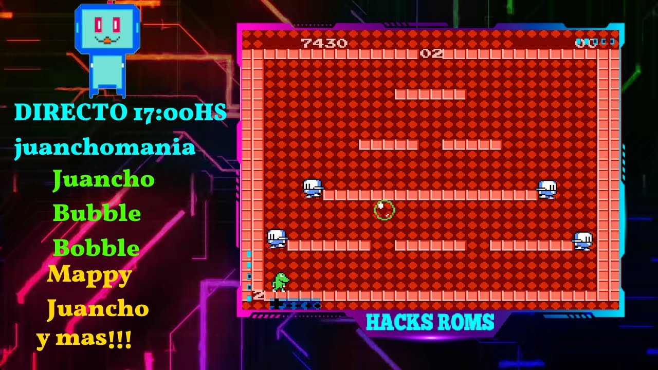 Hoy Juanchomania(JUANCHO BUBBLE BOBBLE - MAPPY JUANCHO)Y MAS - YouTube