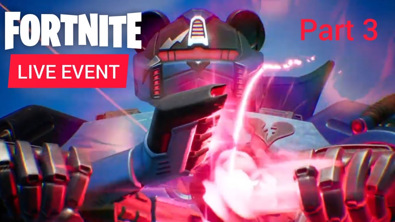 FORTNITE Mega Team Leader vs The Collider, LIVE EVENT, part 3 - YouTube