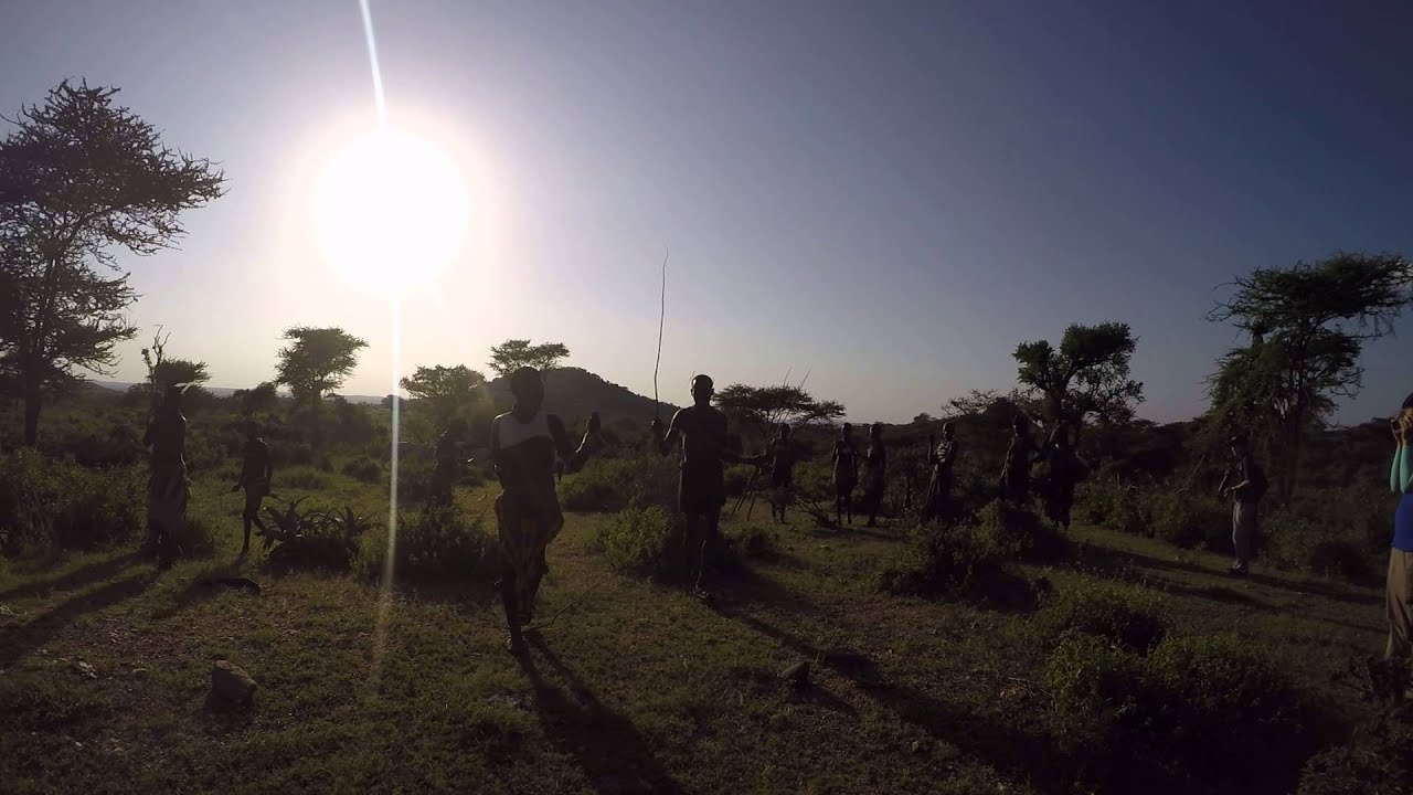 Whipping ritual at Jumping of the Bulls ceremony, Ethiopia - YouTube