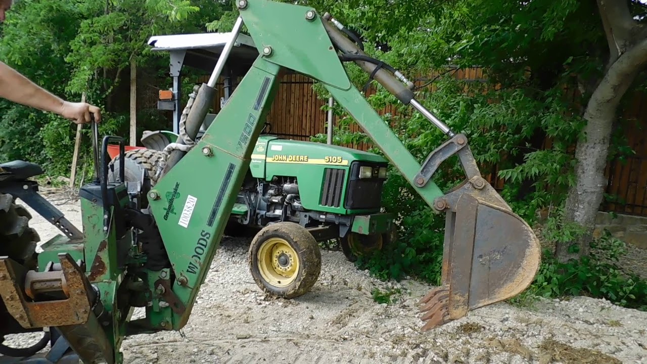 5141 - JOHN DEERE 970 W/ LOADER & BACKHOE - YouTube