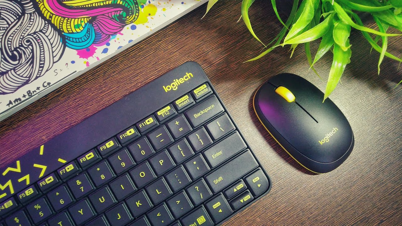 Logitech MK 240 Nano Wireless keyboard and mouse| Unboxing| India - YouTube