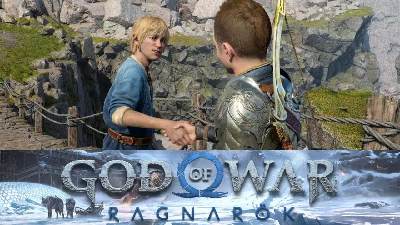 God of War Ragnarök: Loki Meets Skjöldr and Starts to Climb Hrimthur's ...