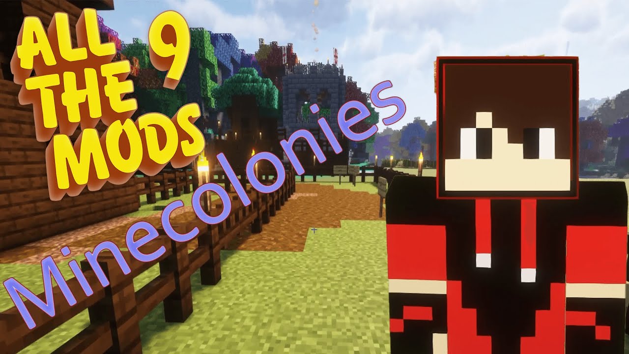 MineColonies Restart - All The Mods 9 - YouTube