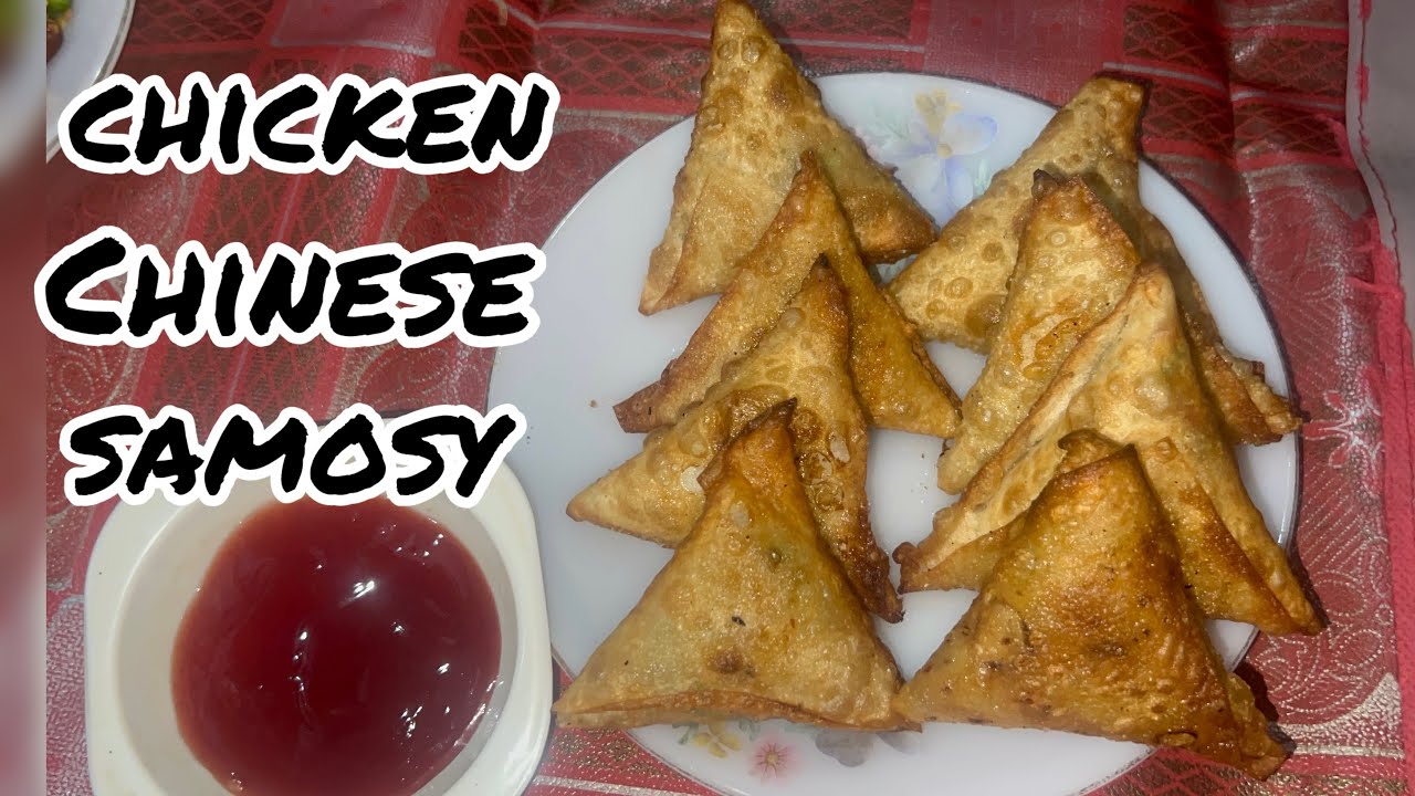 chinese chicken samosa | easy method | ramzan recipes 2025 make it and ...