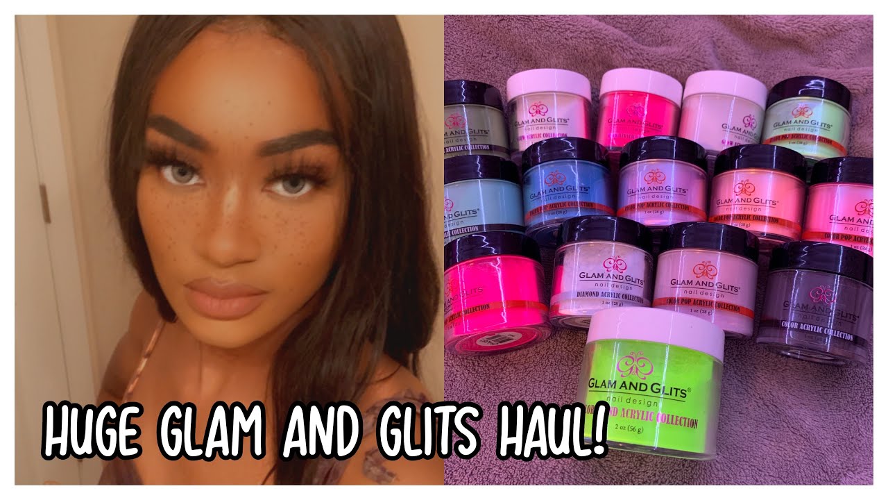 Huge Glam and Glits Haul - YouTube