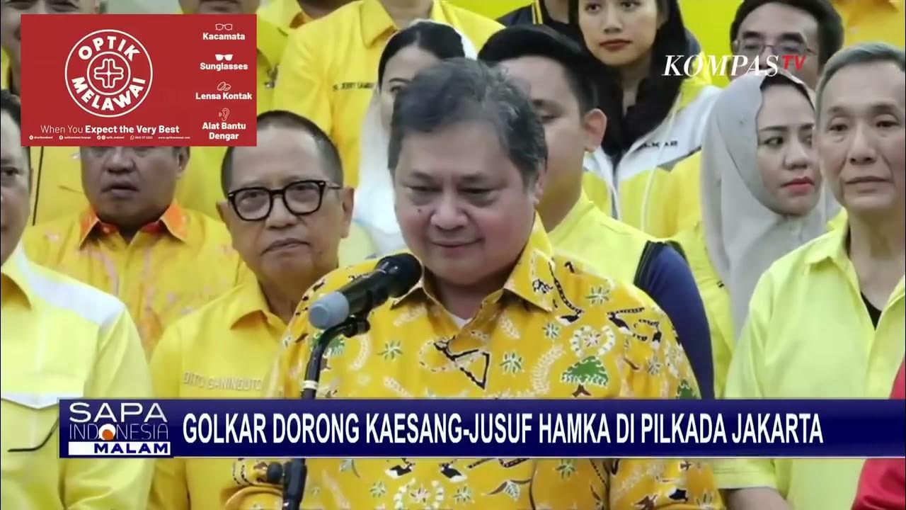 Golkar Dorong Kaesang Jusuf Hamka di Pilkada Jakarta - YouTube