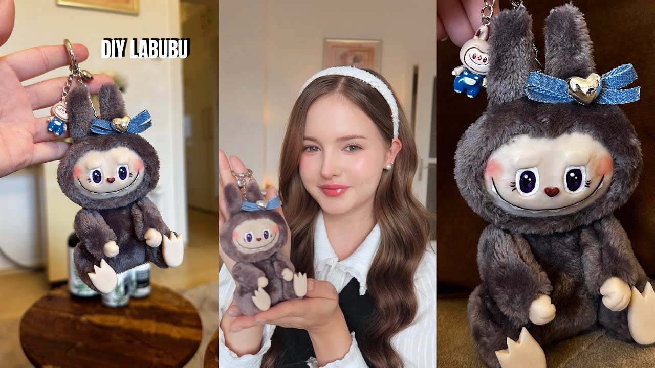 DIY LABUBU FROM SCRATCH! - YouTube