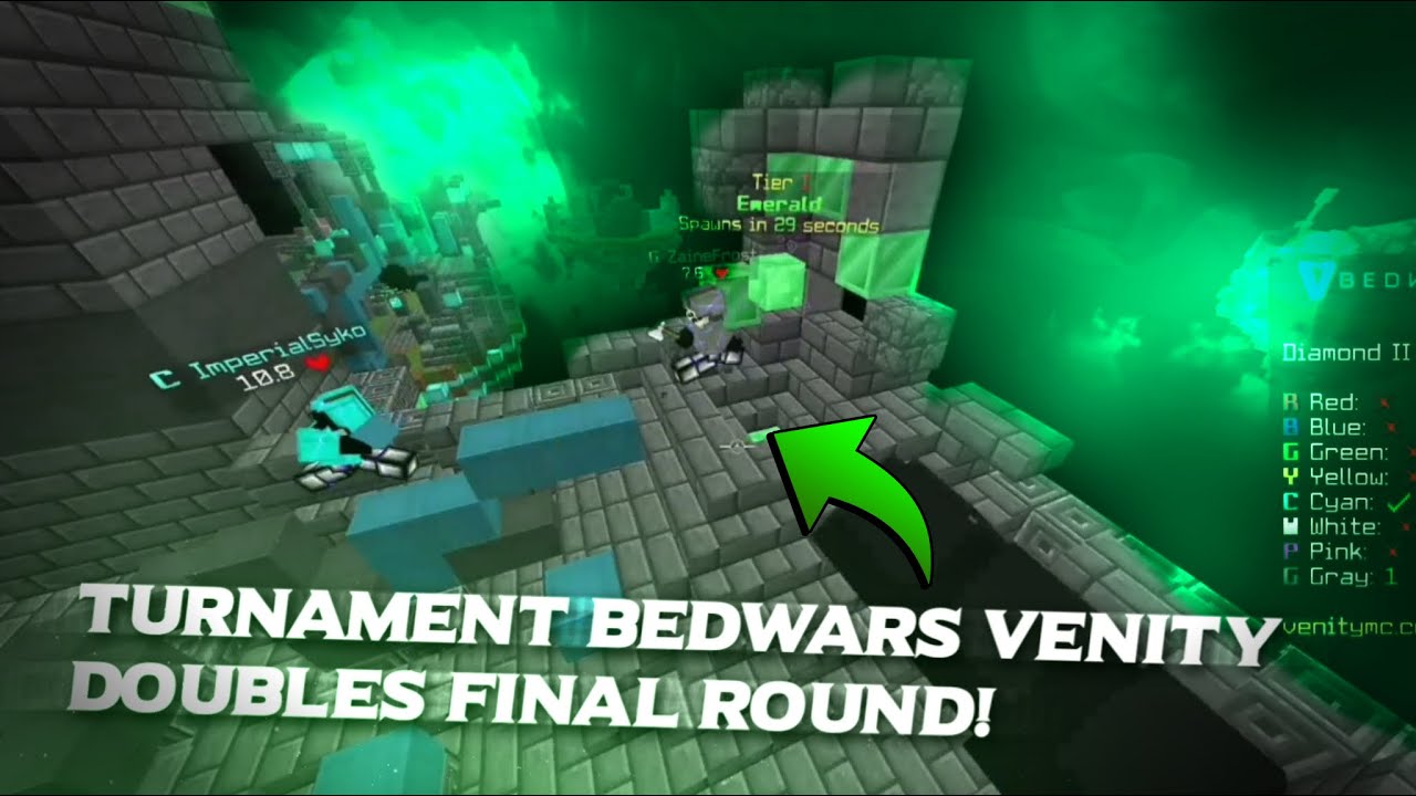 Minecraft Turnament Bedwars Doubles FINAL! - Venity Network - YouTube