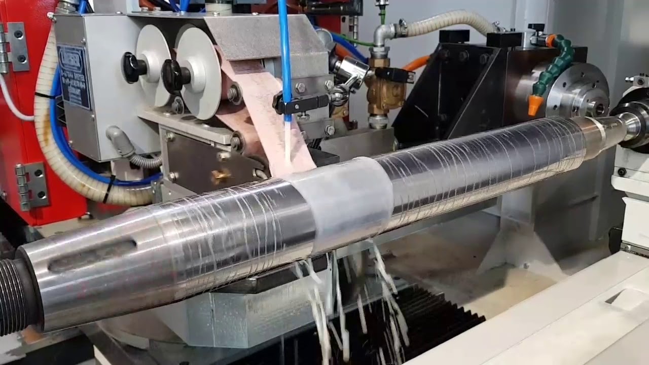 ROBBI Universal Grinding Machine - Polishing attachment - YouTube