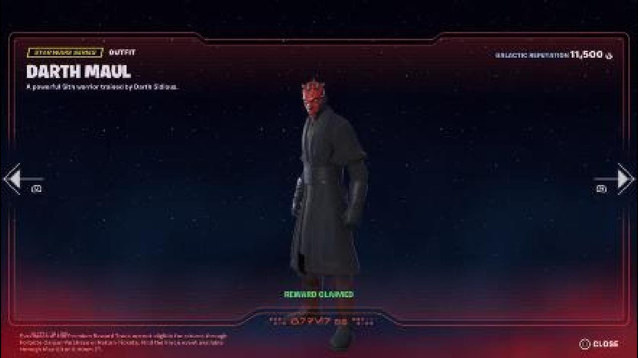 Fortnite *NEW* Darth Maul SKIN gameplay - YouTube