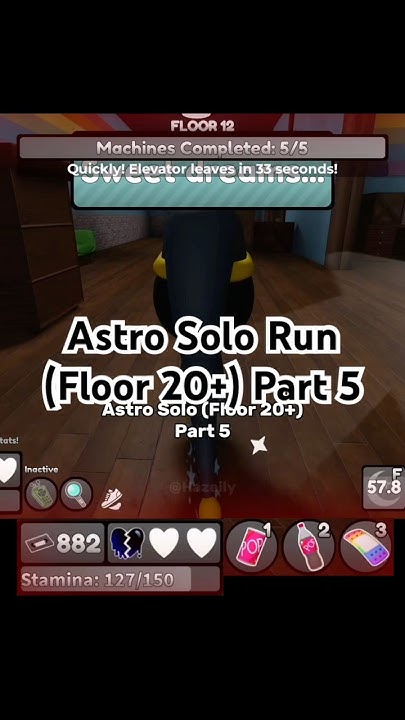 Full vid is up! Astro Solo Run (Floor 20+) Pt 5, Join my runs follow @piqblox for a CHANCE ...