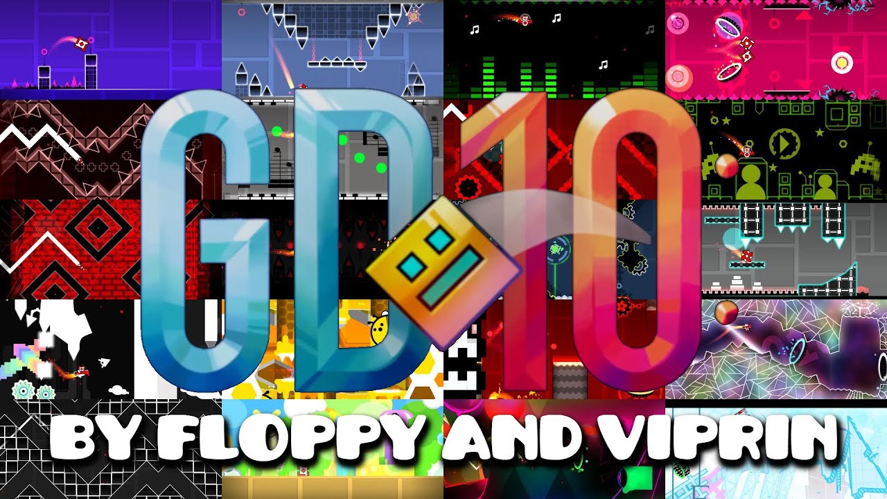 10 YEAR LEVEL MIX! "GD10 By Floppy" 100% (XL Hard Demon) | Geometry ...