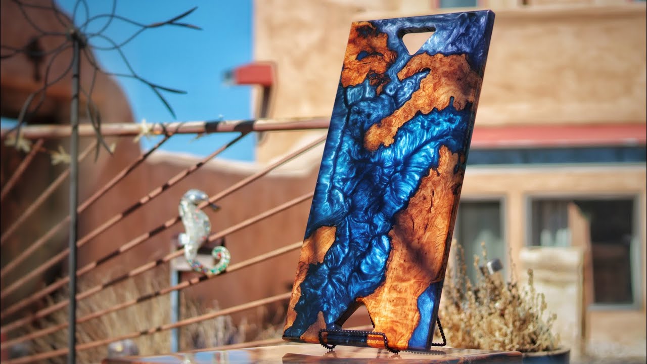 The Art of Woodworking and Resin: Crafting a Stunning Galaxy ...