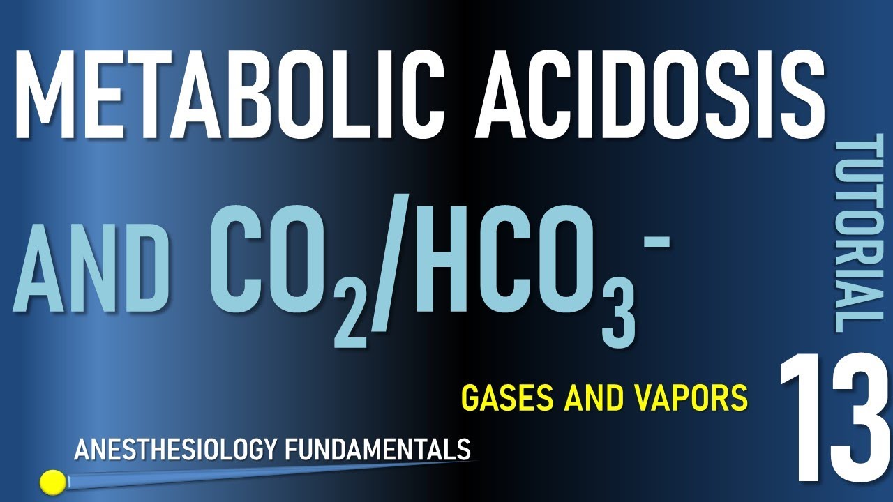 Acid Base 3 Metabolic Acidosis, Respiratory Compensation, Anion Gap ...