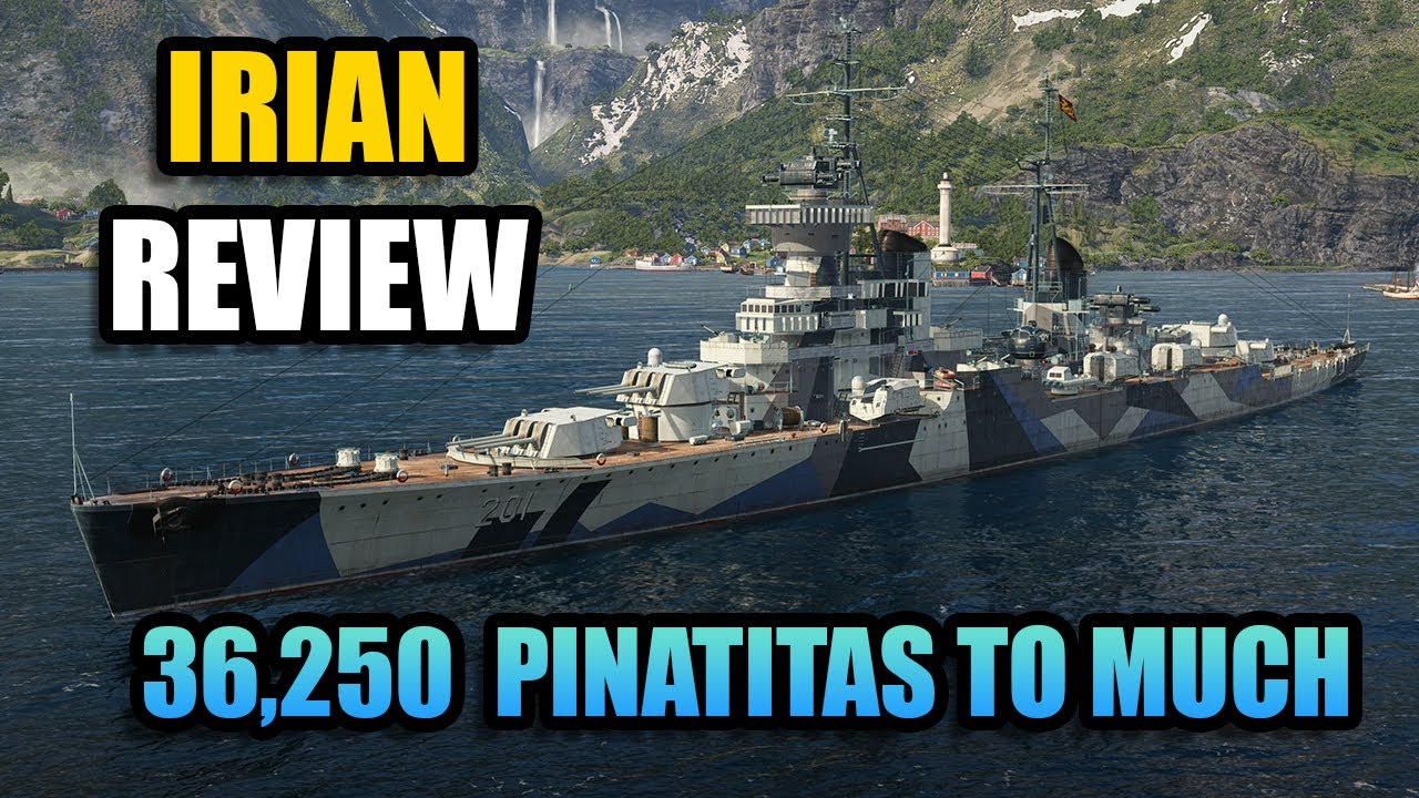 Is the Irian Worth 36,250 Pinatitas? | WoWS Legends Premium Cruiser ...
