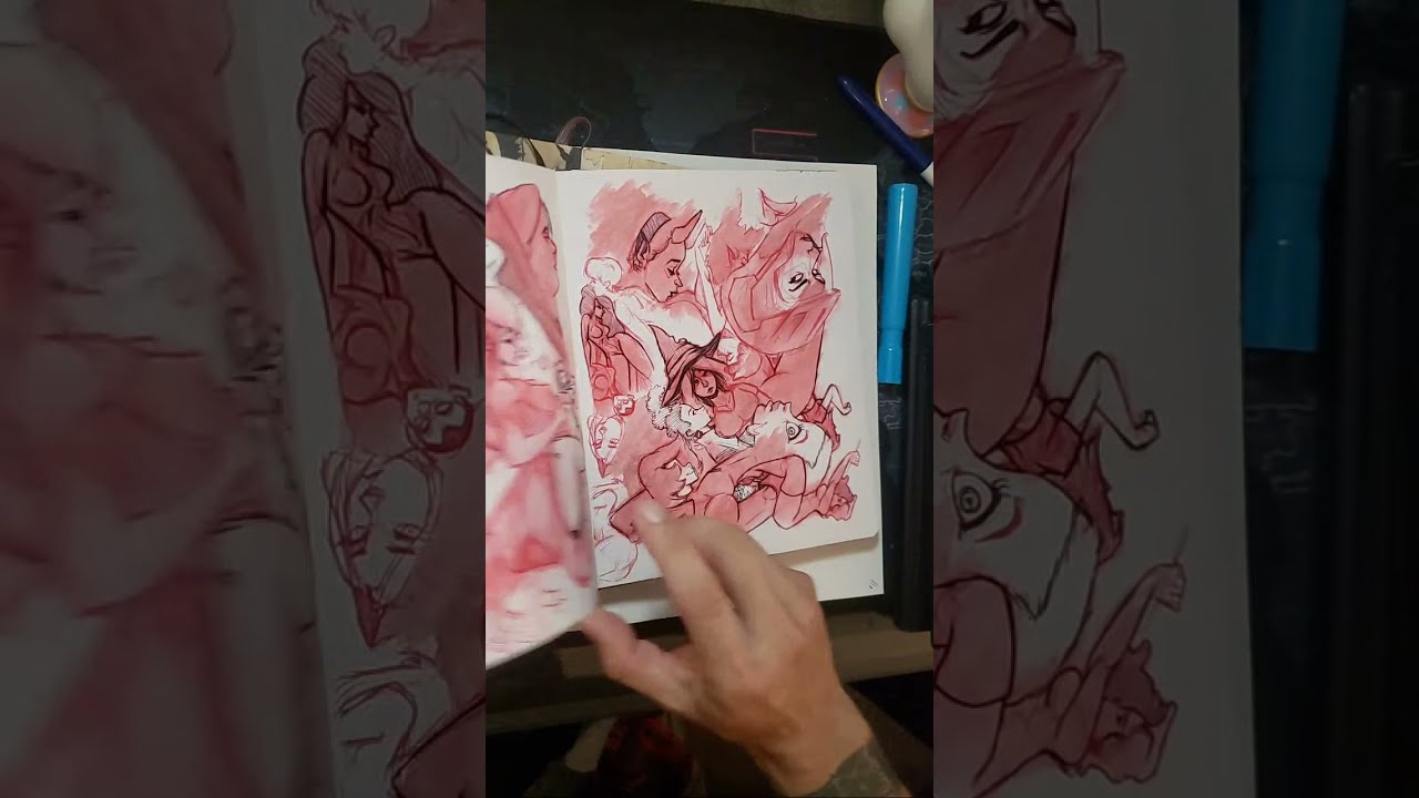 Sketch Night with Rodgon - Art Block - YouTube