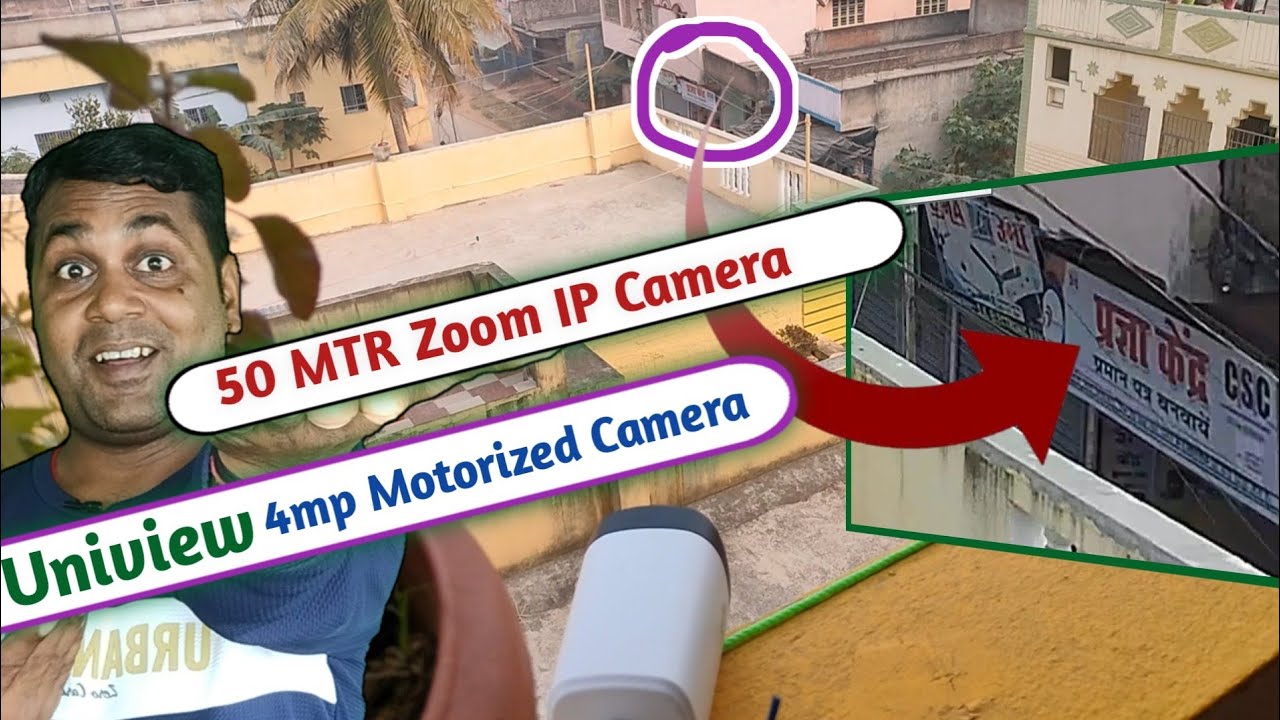 UNV Motorized Zoom Camera !! Uniview verifocal IP camera Review!! UNV ...