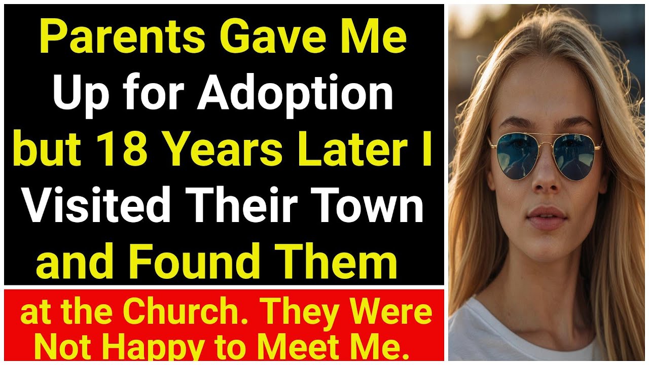 Given up for adoption, 18 years later I find my birth parents in their ...