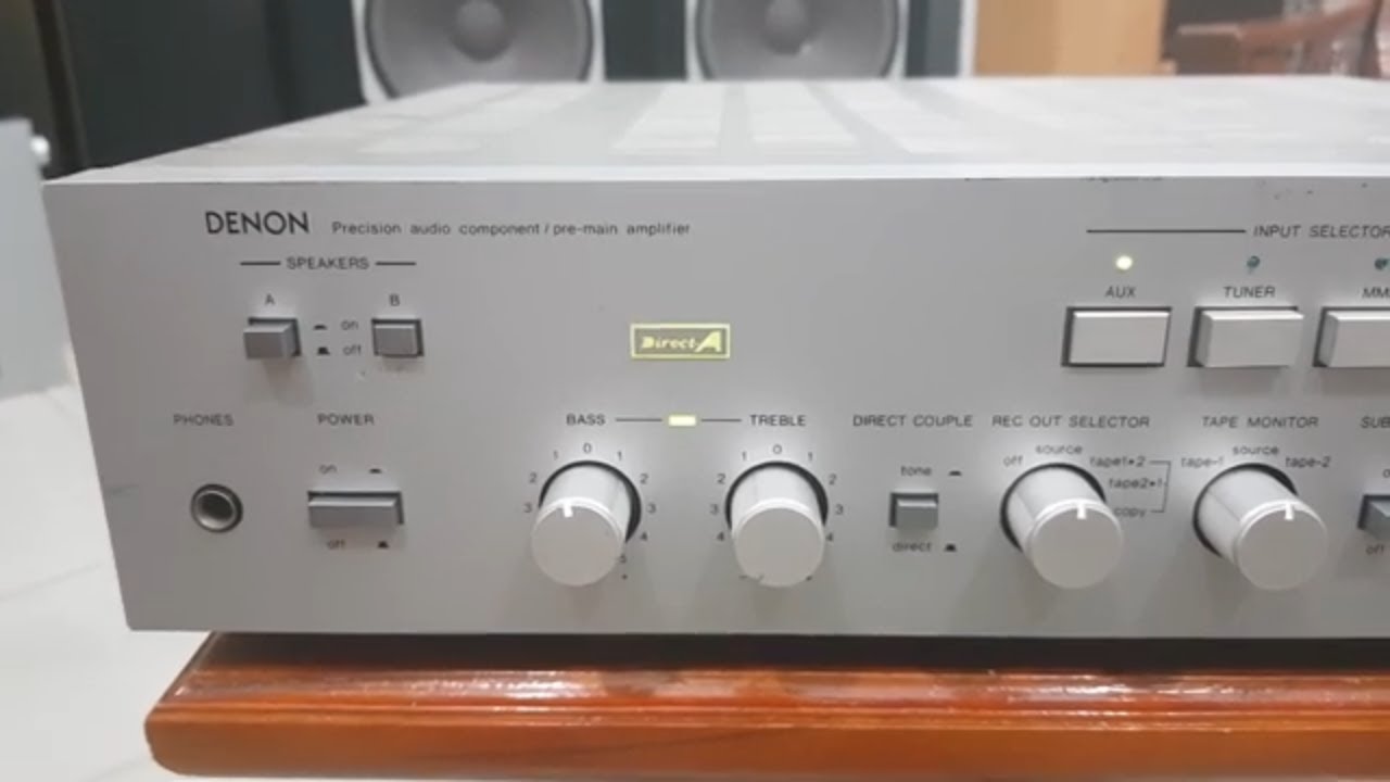 (Đã bán) Cs 210W - Amply Denon pma 540 giá 3 triệu, lh 0943398877 - YouTube