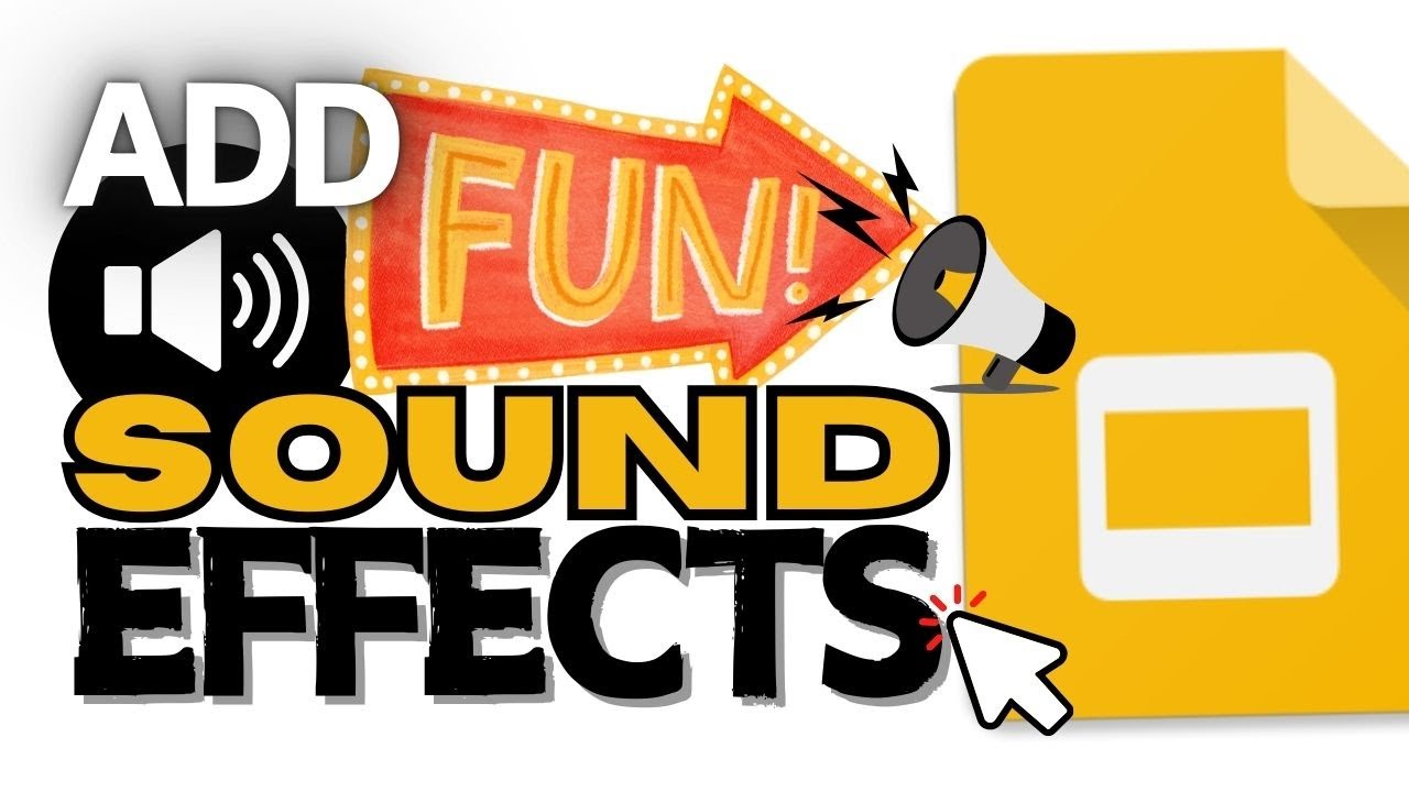 Add Fun Sound Effects to your Slides in Google Slides! (Spin and POP ...