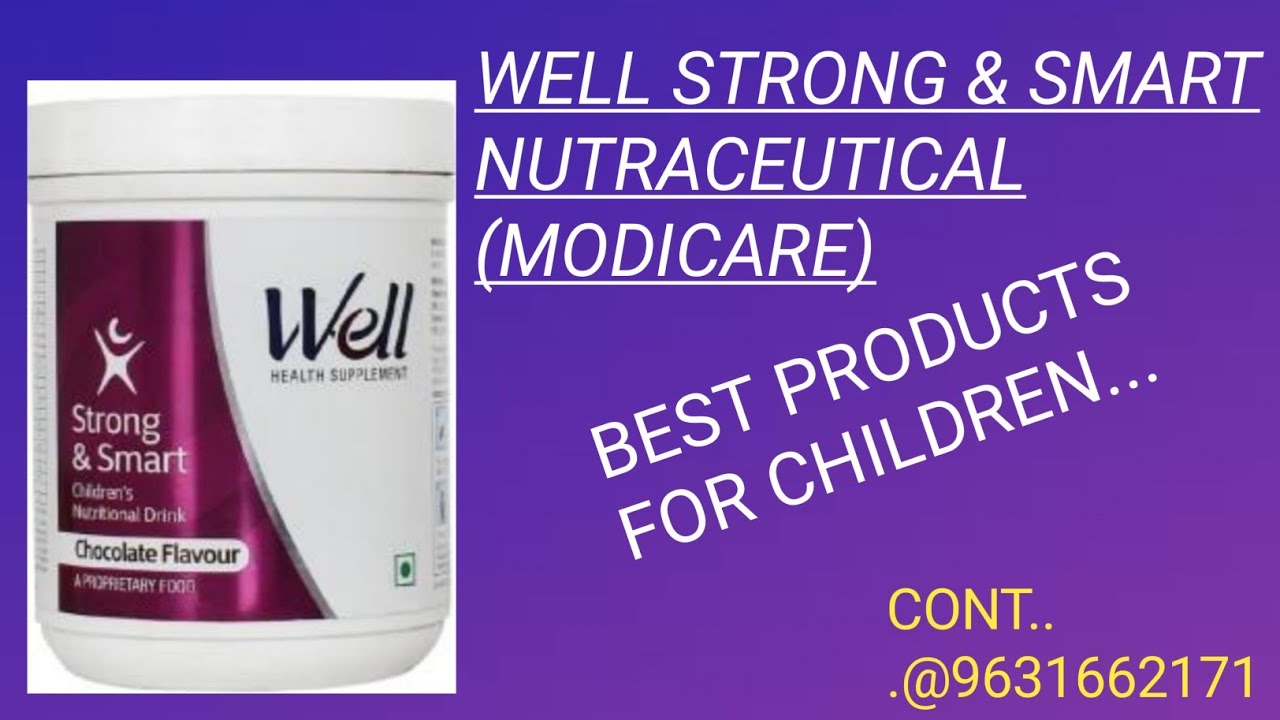 WELL STRONG & SMART NUTRACEUTICAL (MODICARE) - YouTube