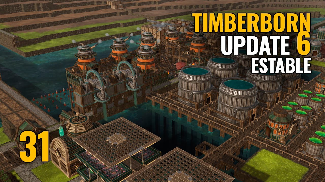 TIMBERBORN: Update 6 ESTABLE | ep 31 | Gameplay español - YouTube