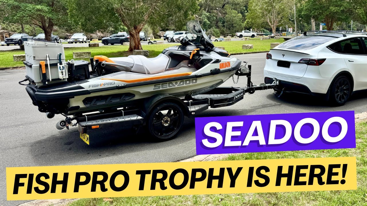 My SeaDoo Fish Pro Trophy is HERE! - YouTube