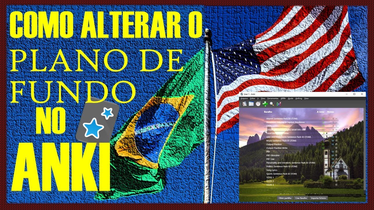 COMO MUDAR O PLANO DE FUNDO NO ANKI - COMO TROCAR A IMAGEM DO PAPEL DE ...