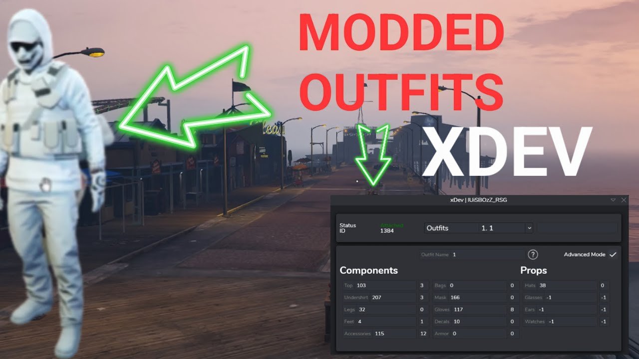 my male outfits with xdev outfit editor - YouTube