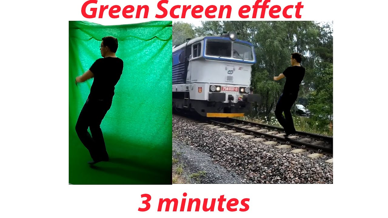 Steam train green screen video - YouTube