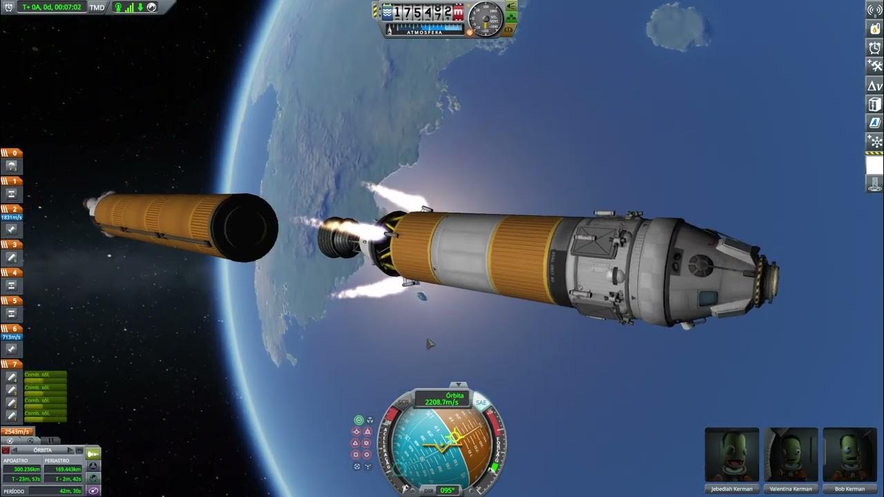 Foguete ARTEMIS 1 SLS Kerbal Space Program - YouTube