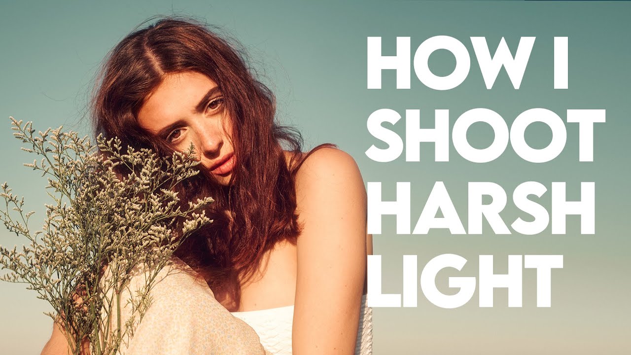 How to shoot portraits in harsh light - YouTube