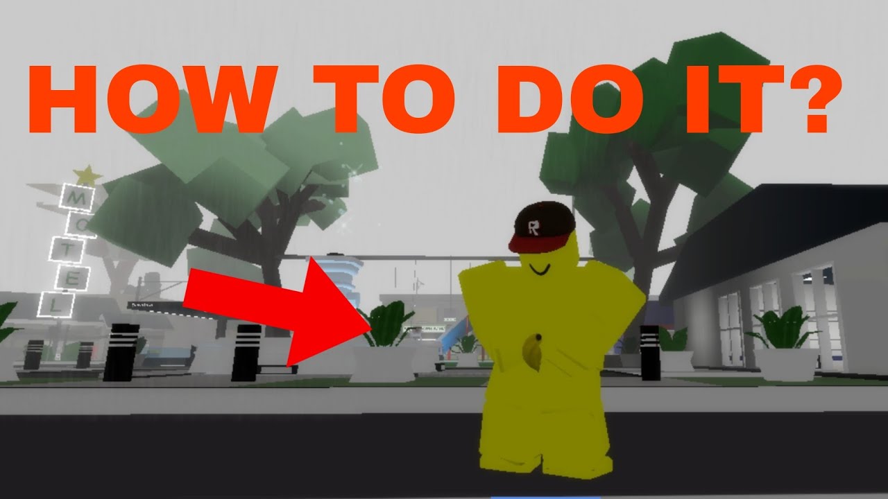 How to do sus thing in Roblox brookhaven - YouTube