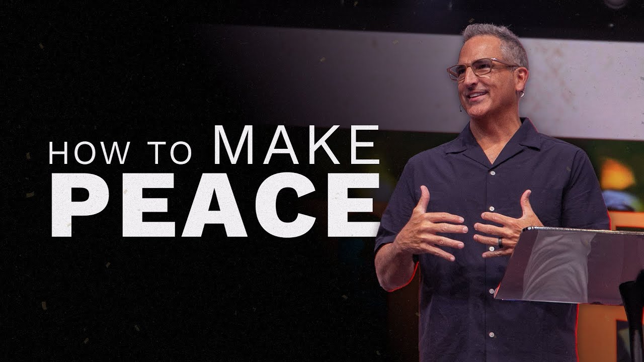 How To Make Peace | Pastor Michael Turner - YouTube