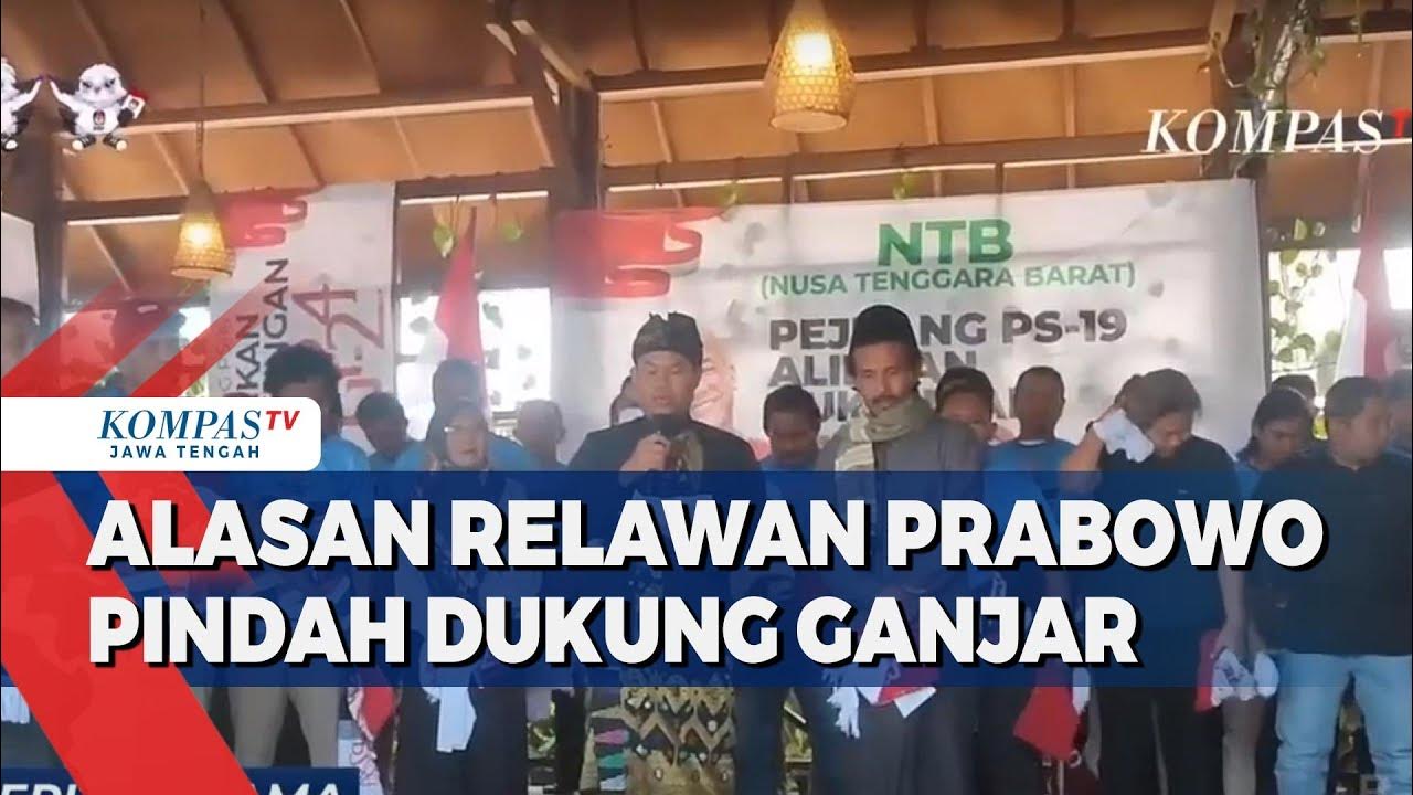 Alasan Relawan Prabowo Pindah Dukung Ganjar Youtube