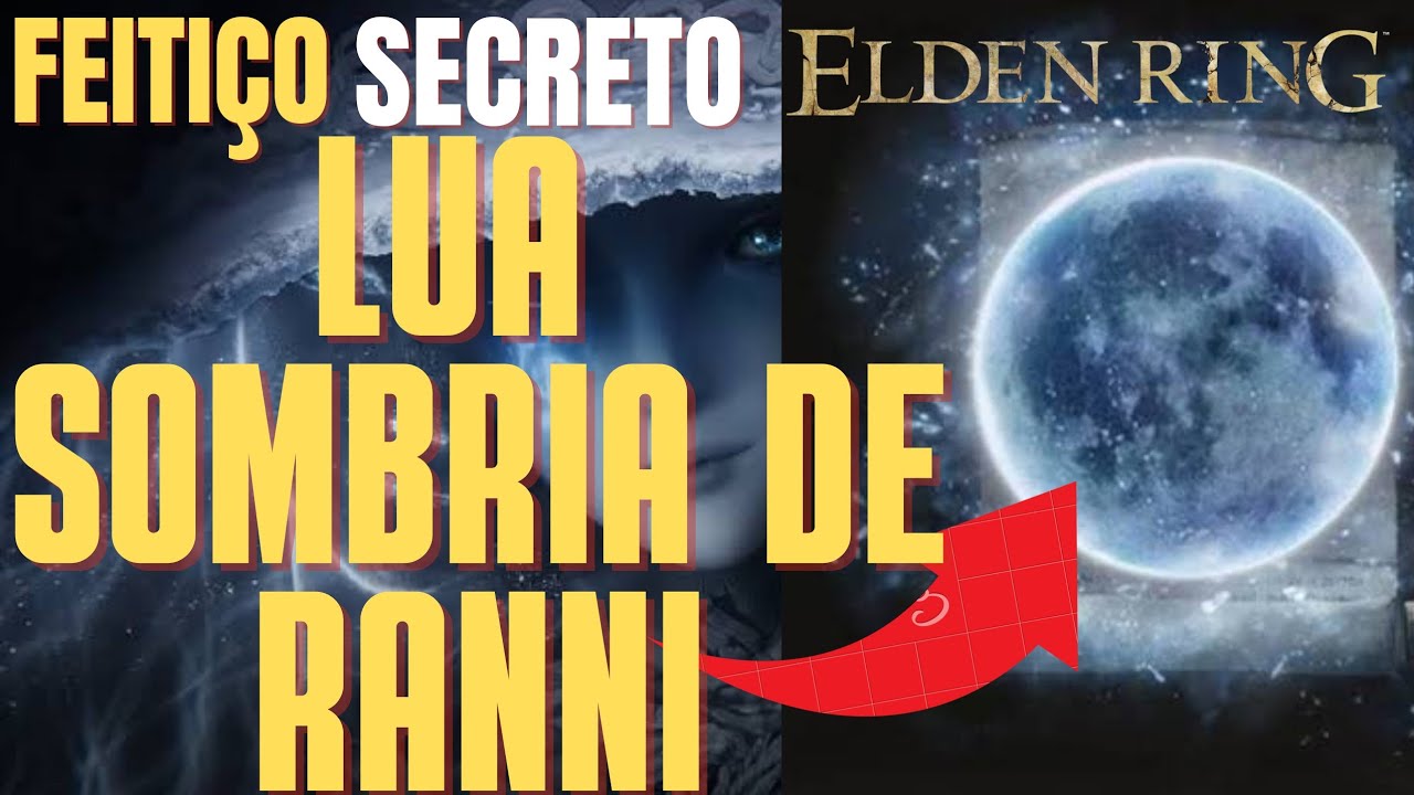 ELDEN RING - Como pegar Magia Secreta LUA SOMBRIA DE RANNI" - YouTube
