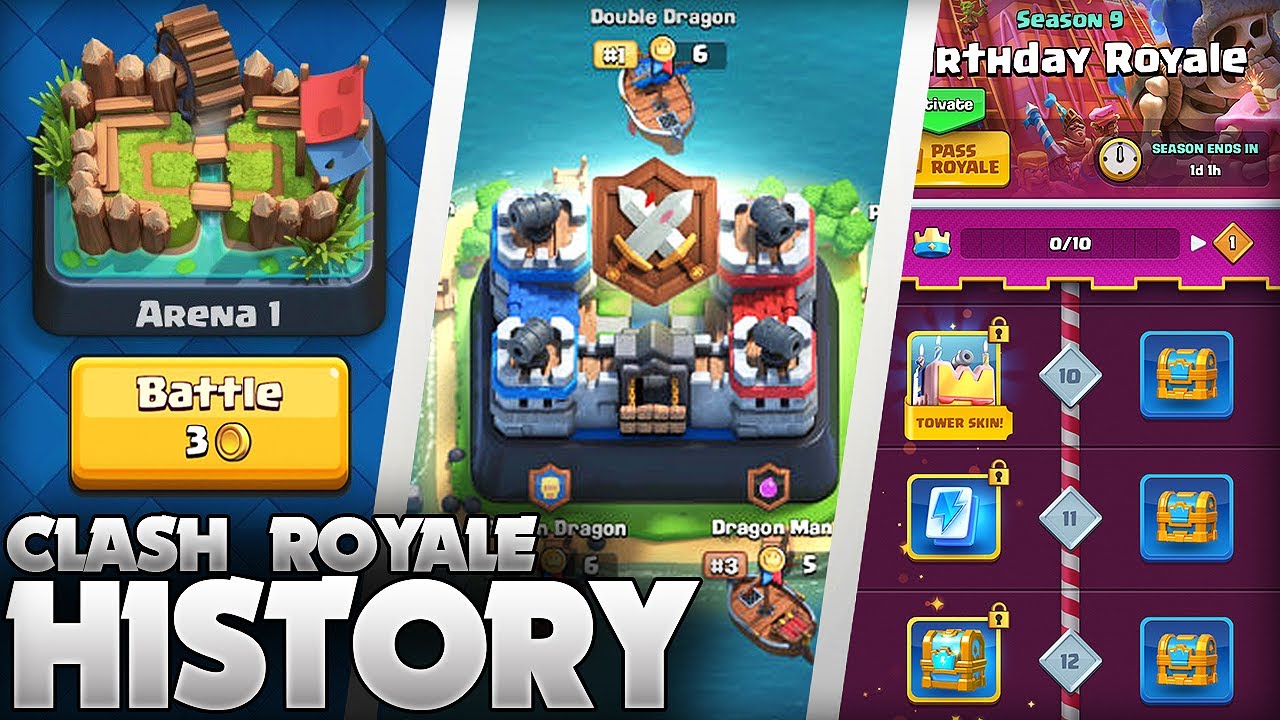 The History of Clash Royale (2016 - 2020) 4 Year Anniversary Special ...