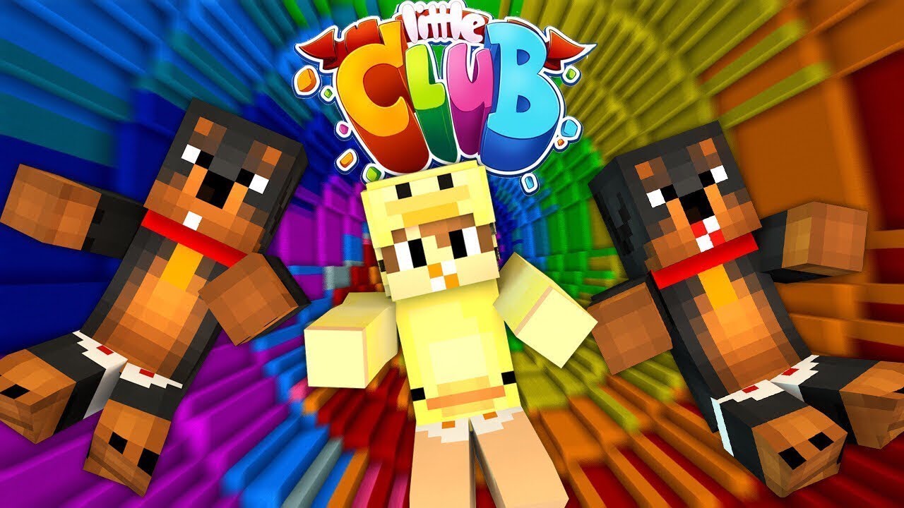 MINECRAFT - THE LITTLE CLUB SEE WHO CAN BECOME THE DROPPER KING! - YouTube