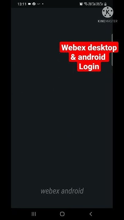 Webex Desktop Android | Join a meeting | #shorts #webex - YouTube