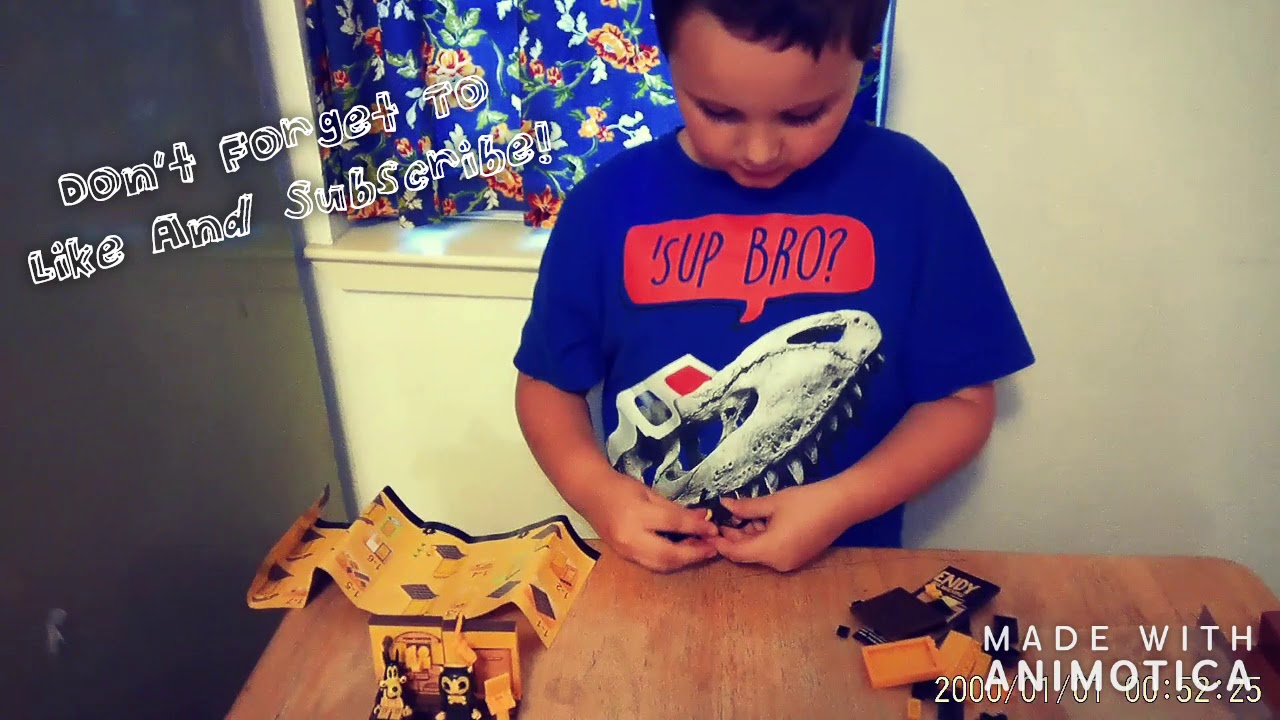 Bendy And The Ink Machine Lego Figure Unboxing - YouTube