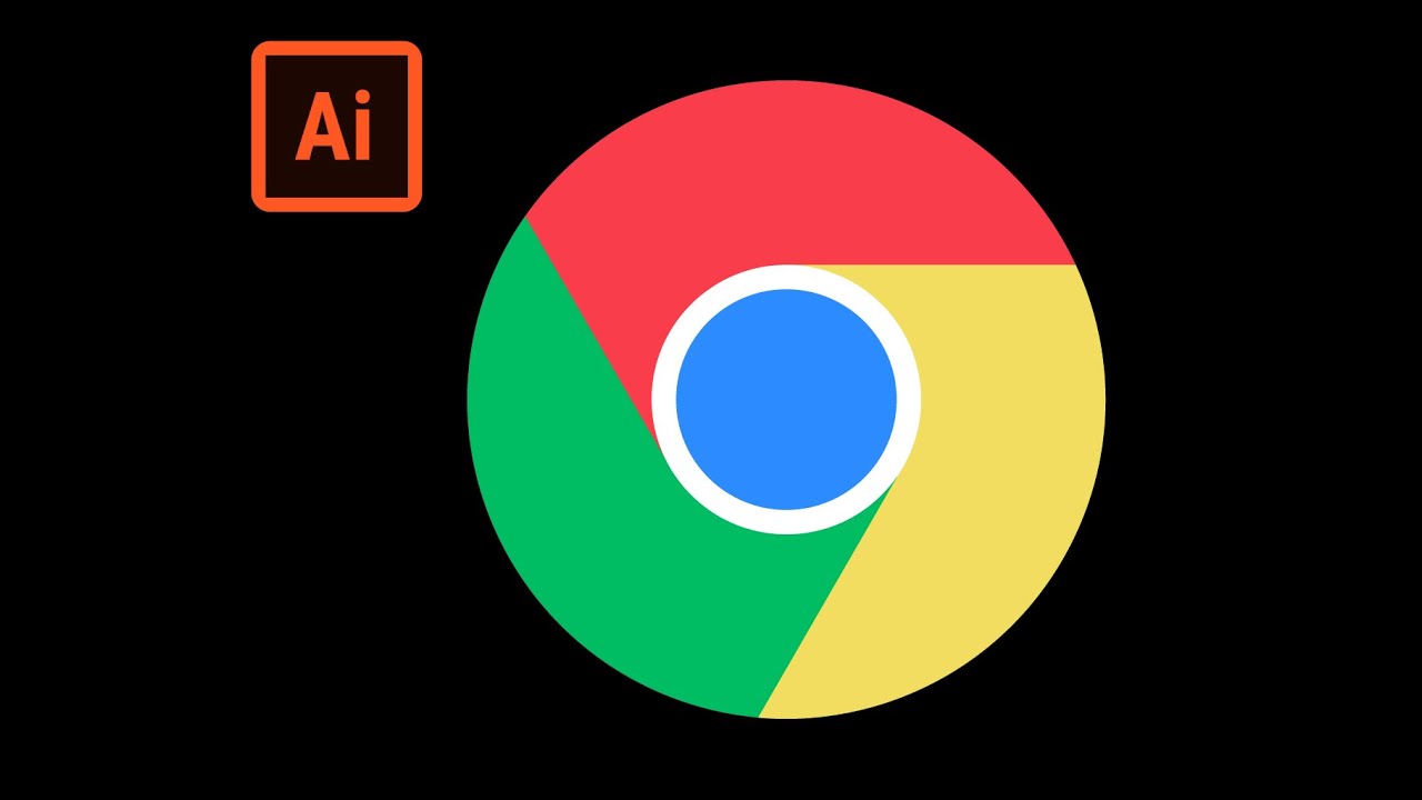 Creating the Perfect Chrome Logo in Adobe illustrtor |Adobe Illustrator ...