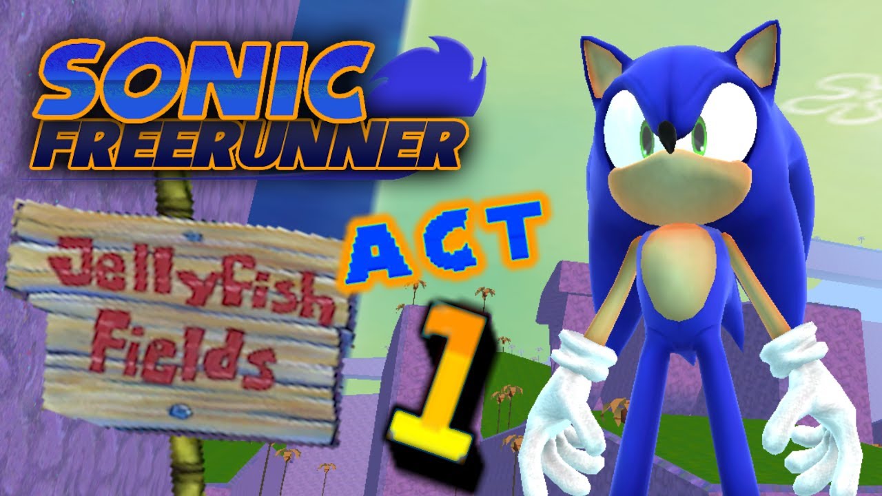 Sonic Freerunner: Jellyfish Fields - Act 1 - YouTube
