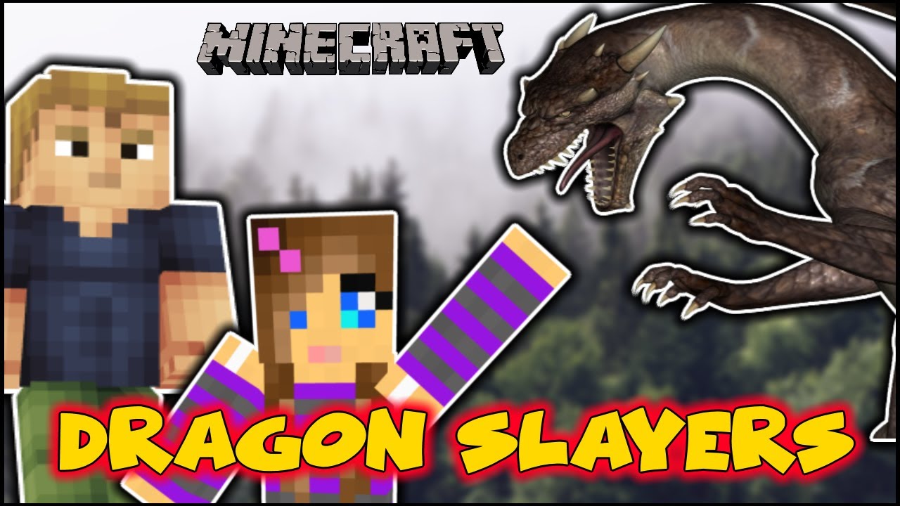 Minecraft - World of Dragons - Episode 10 - Dragon Slayers - Fire and ...