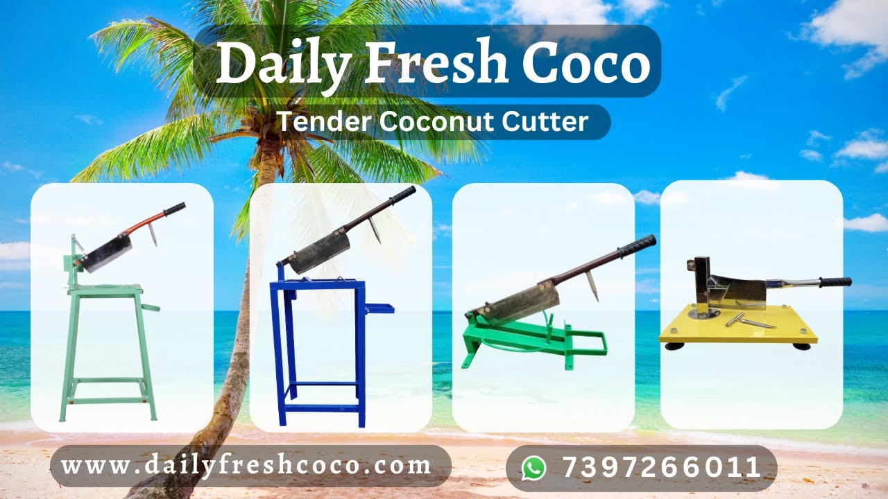 Experience the Magic - Tender Coconut Cutting Tools - YouTube
