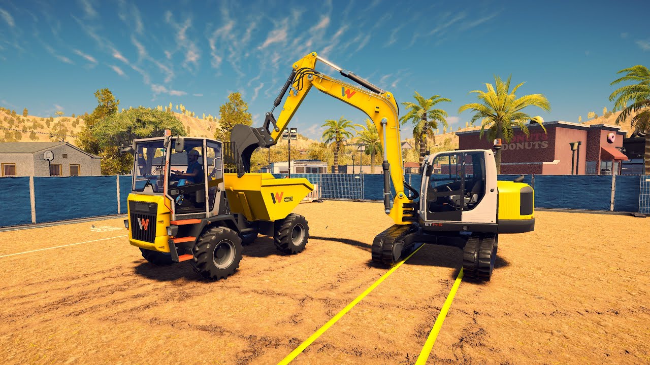 New Construction Simulator 2022 - Land Development - USA 001 - Neuer Bau-Simulator - YouTube